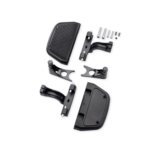 Kit de fijacion y estriberas del acompanante - Negro | Harley-Davidson ...